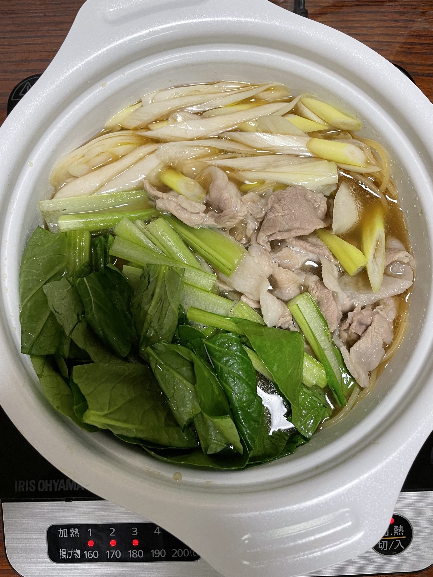 豚切り落とし肉の鍋: ムクロジの日々・その後